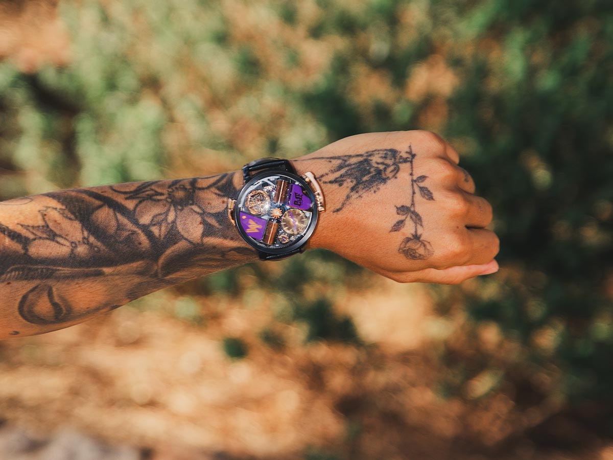 Maluma Commissisons A One-Of-One Jacob & Co. Watcg